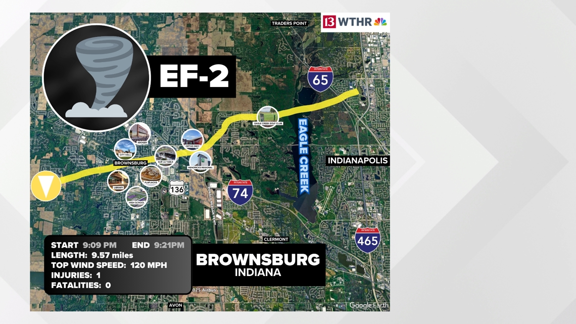 Detailed maps of the Brownsburg, Carmel, Lapel, Anderson and Muncie ...