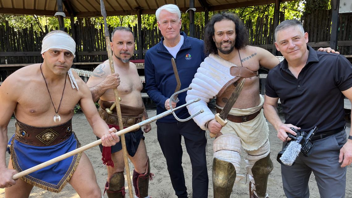 Going to gladiator school | Journey to Italy | wthr.com