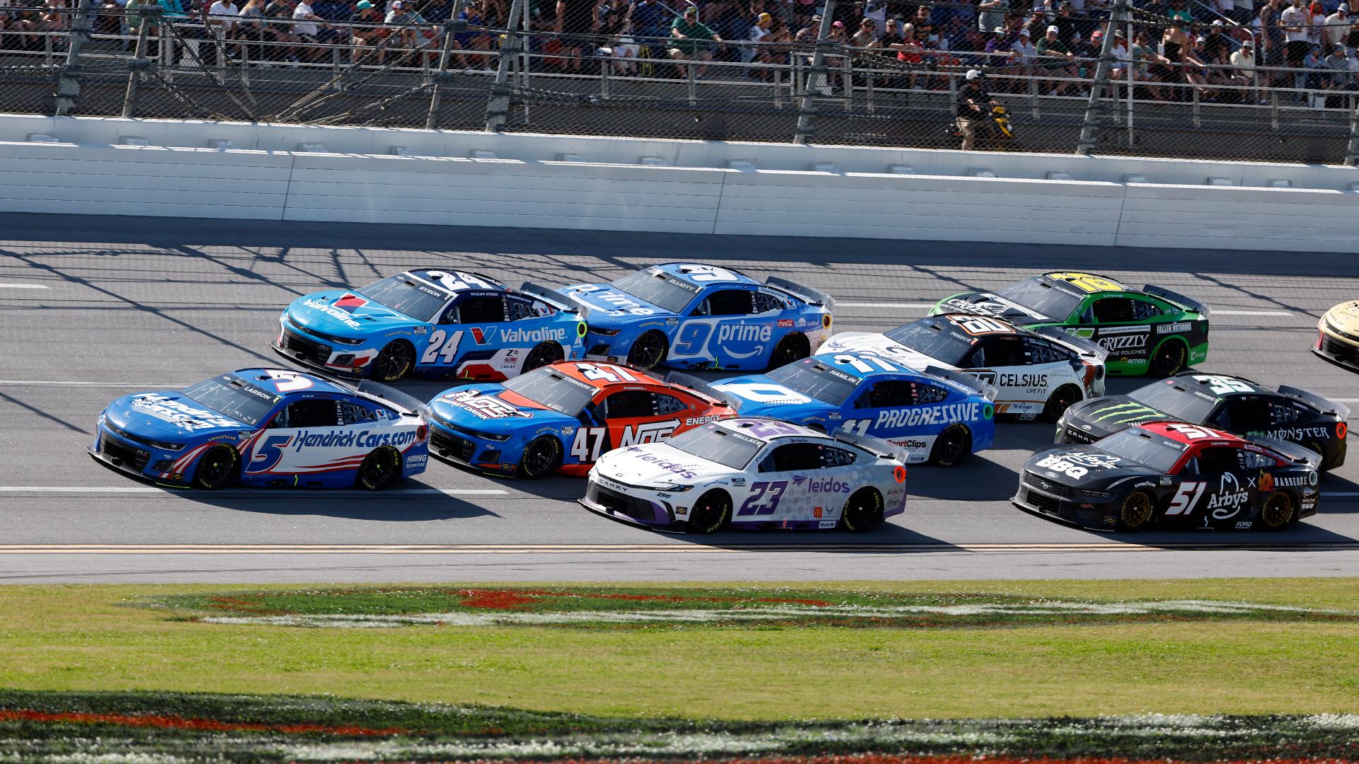 Austin Cindric scores 3rd NASCAR Cup win in unusually calm Talladega race | wthr.com