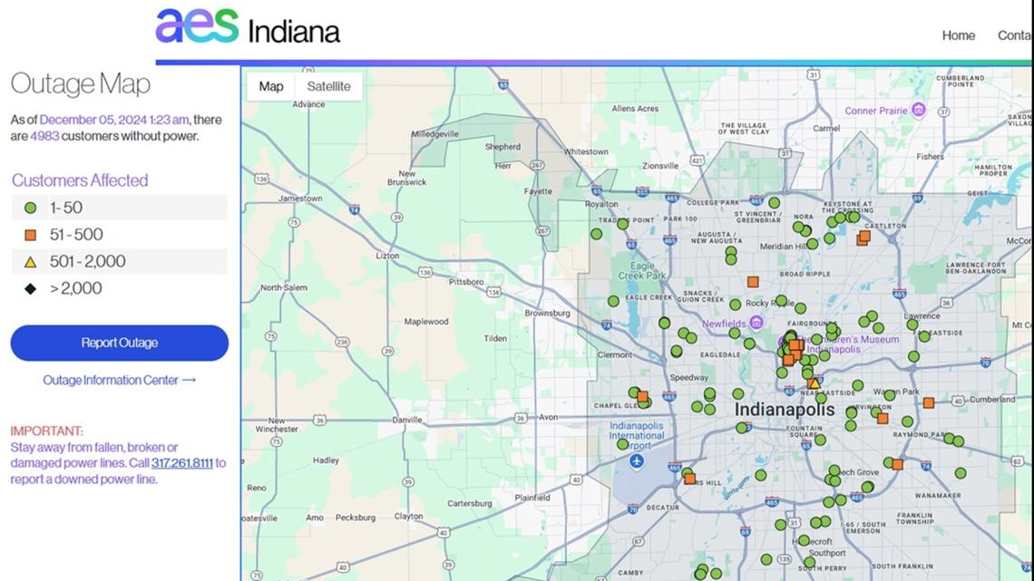 Updates: Power outages reported as winds pick up, snow falls across ...