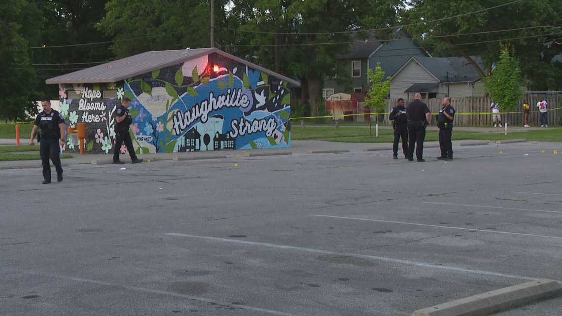IMPD investigating Haughville Park triple shooting | wthr.com