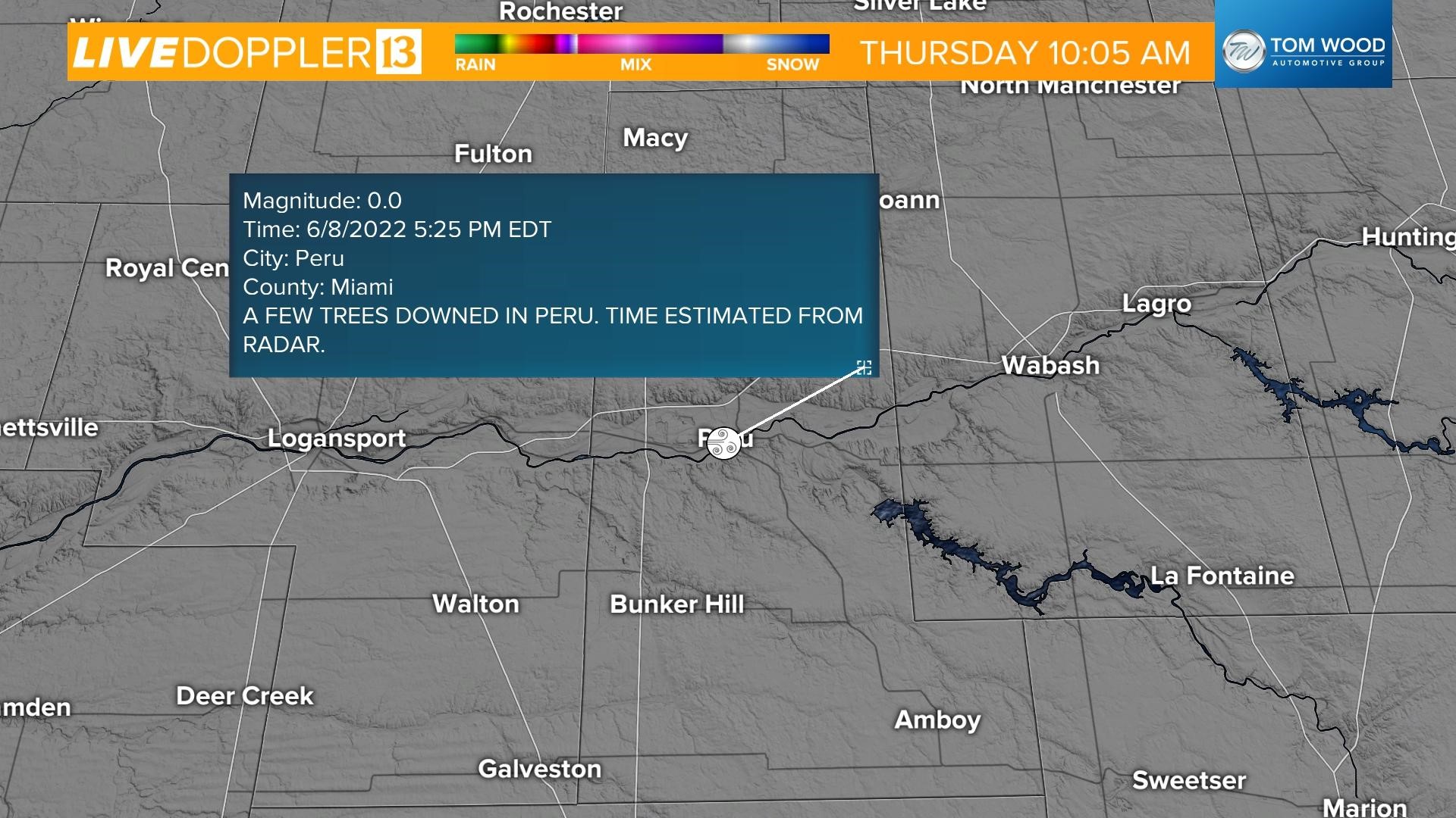 Live Doppler 13 Weather Blog Rush County storm NWS damage survey | wthr.com