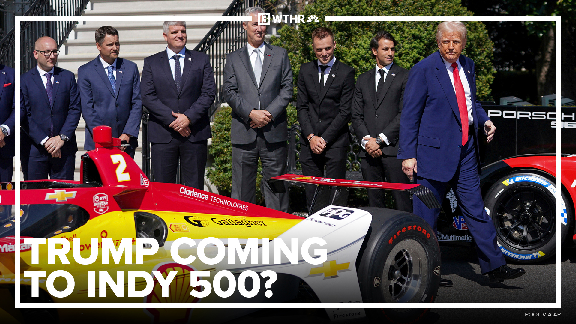 Trump hints at trip to Indianapolis 500 | wthr.com
