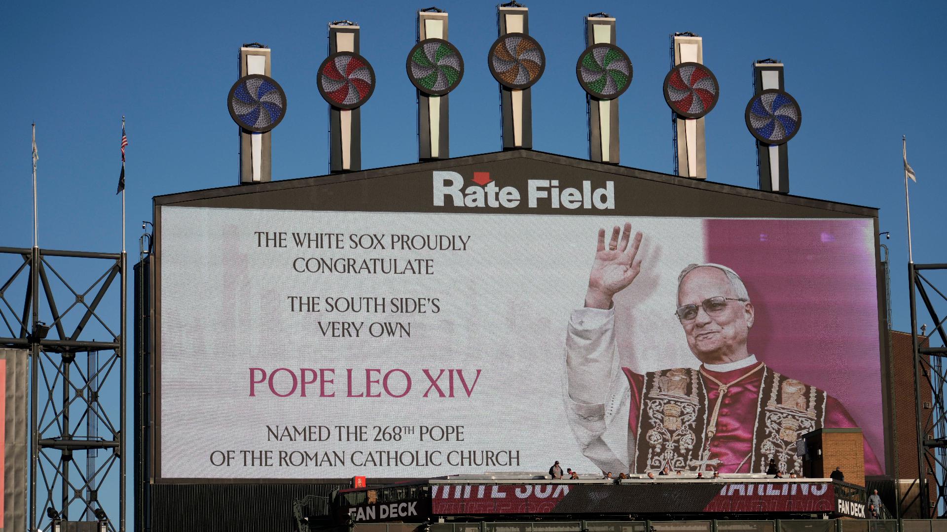 Chicago White Sox embracing longtime fan Pope Leo XIV | weareiowa.com