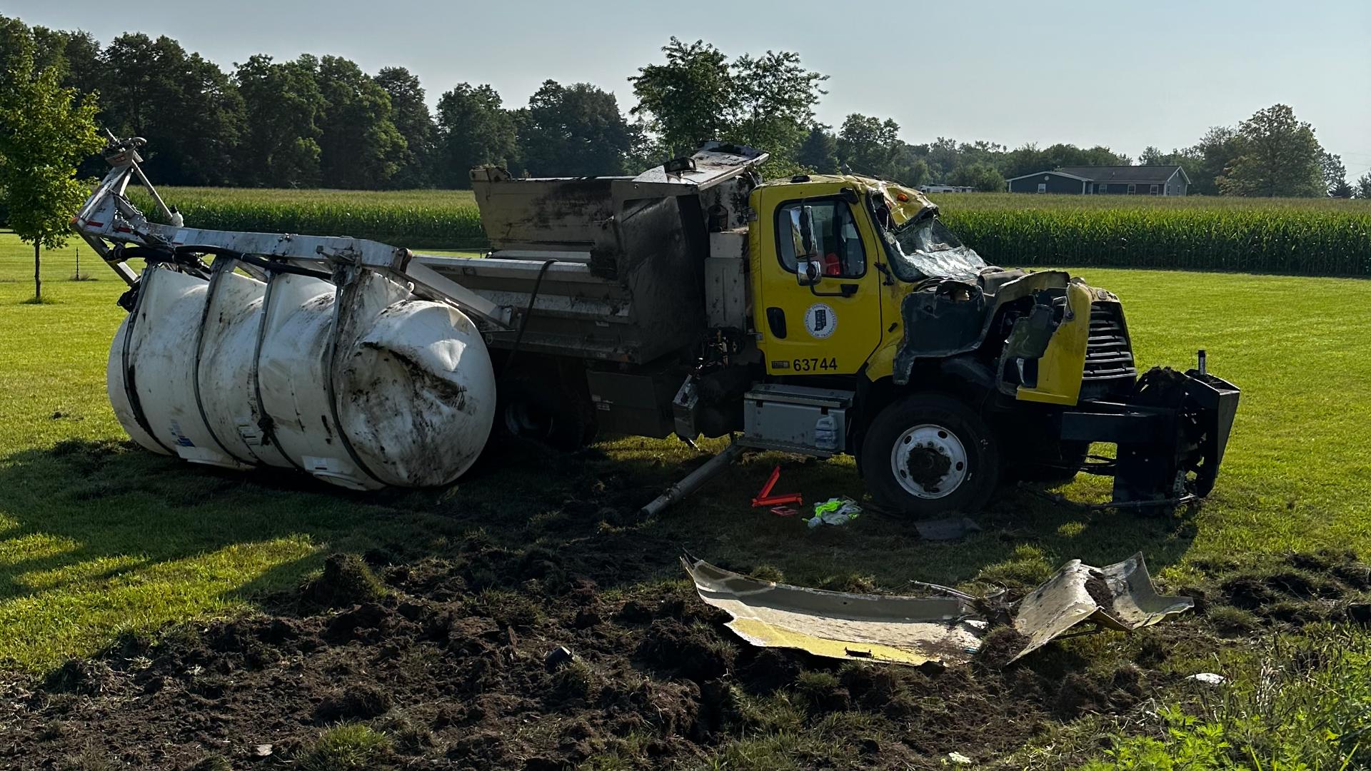 INDOT: Employee seriously hurt in Henry County crash | wthr.com