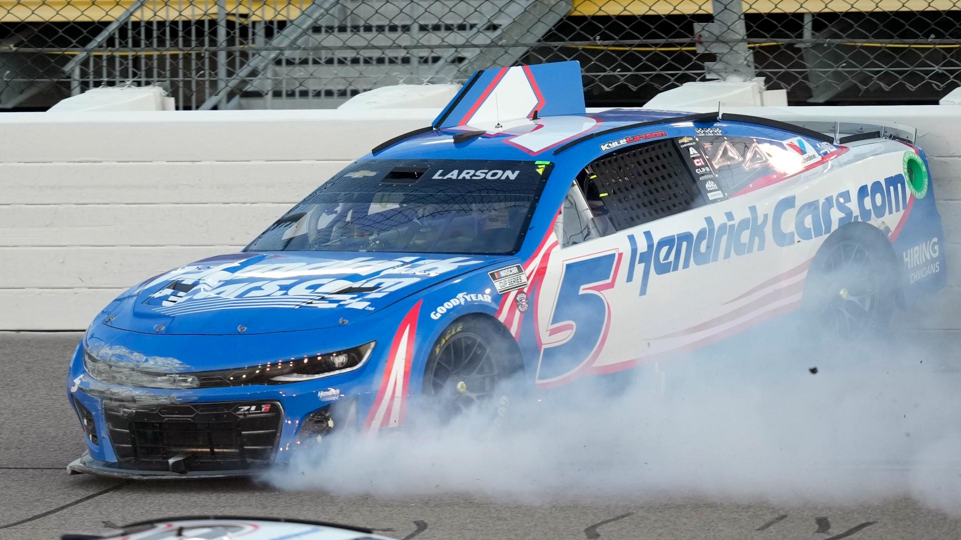 Blaney wins inaugural NASCAR Cup Series race at Iowa Speedway | wthr.com
