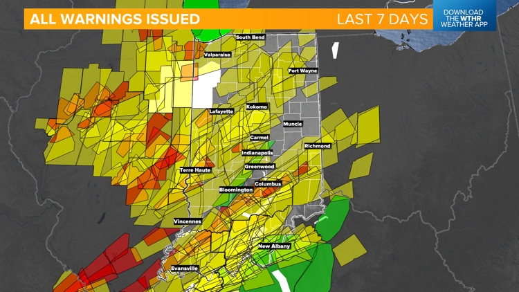 Complete list of the 14 Indiana tornadoes so far in 2025 | wthr.com
