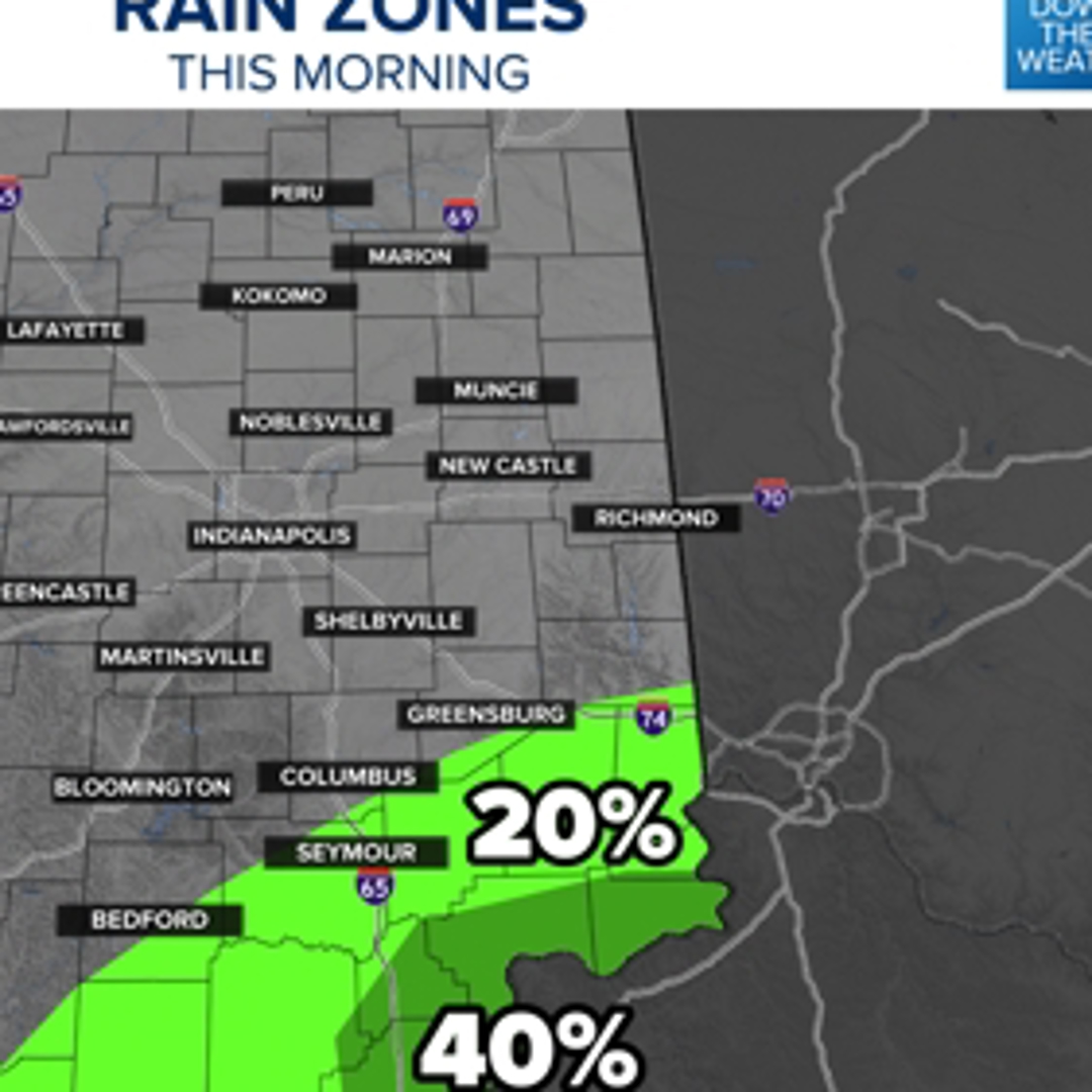 Tracking incoming rain showers across Indiana: rain zones | 13Weather ...