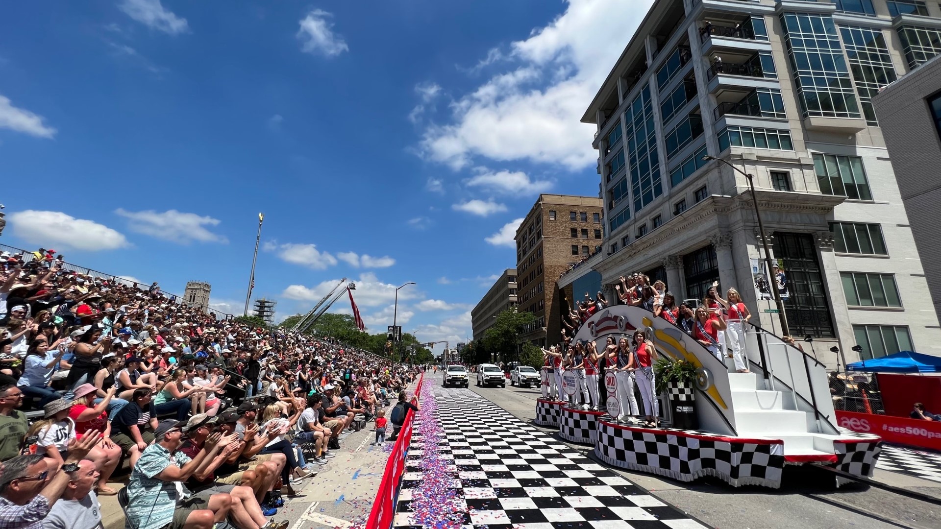 See the sights from the 2022 AES 500 Festival Parade | wthr.com