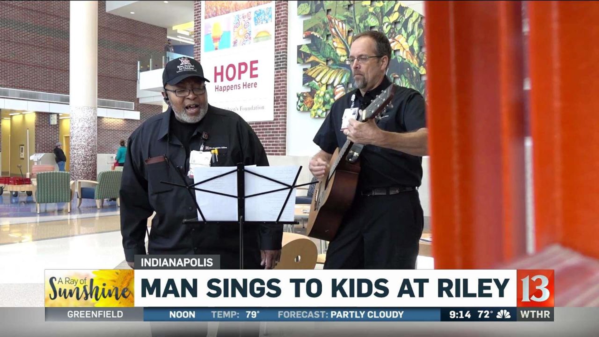 Man helps heal children with his voice | wthr.com