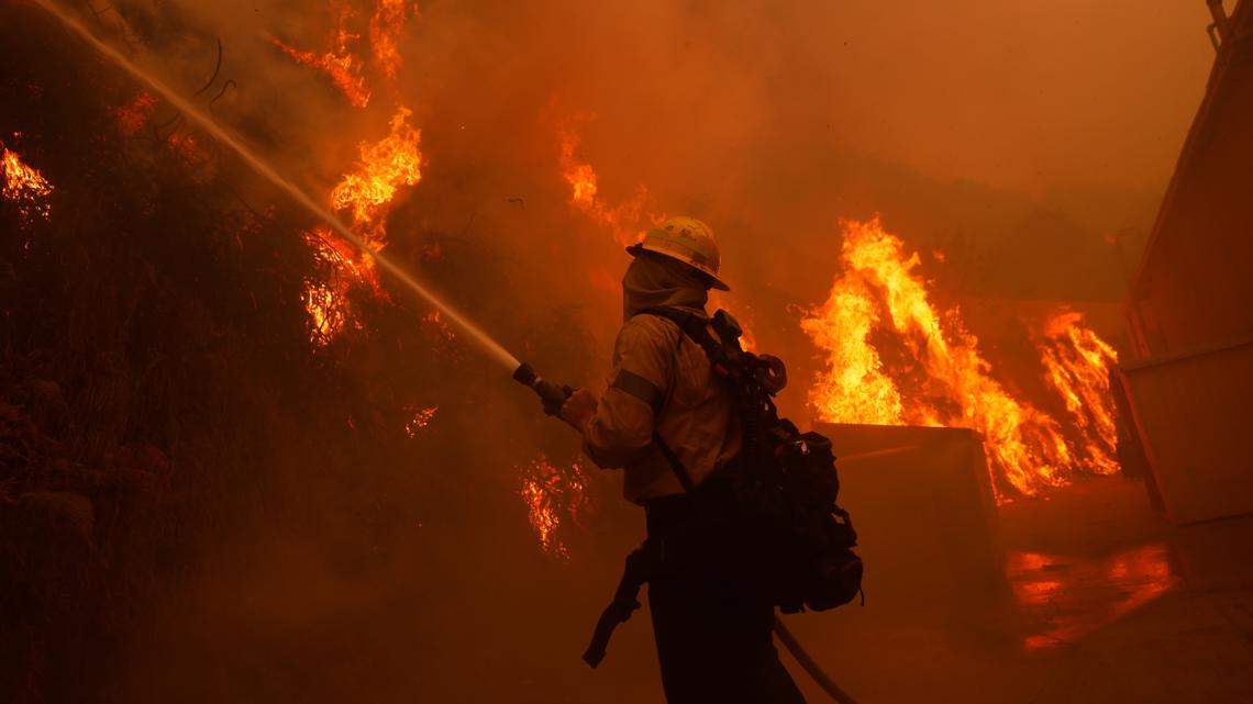 Indiana firefighter gives insight into Southern California wildfires ...