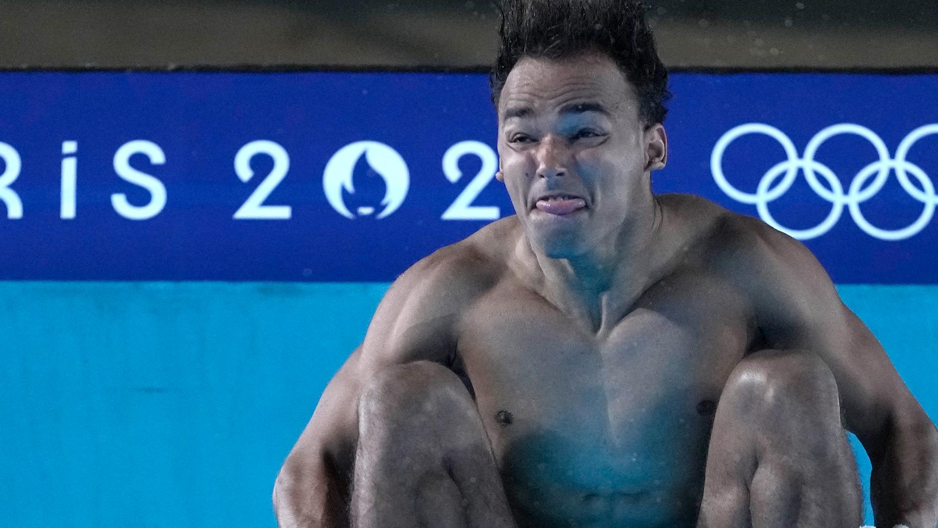 Entertaining diving facial expressions from the Paris Olympics | wthr.com