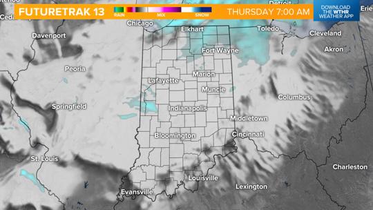 Rare blizzard moves along the Gulf Coast, 750 miles south of ...