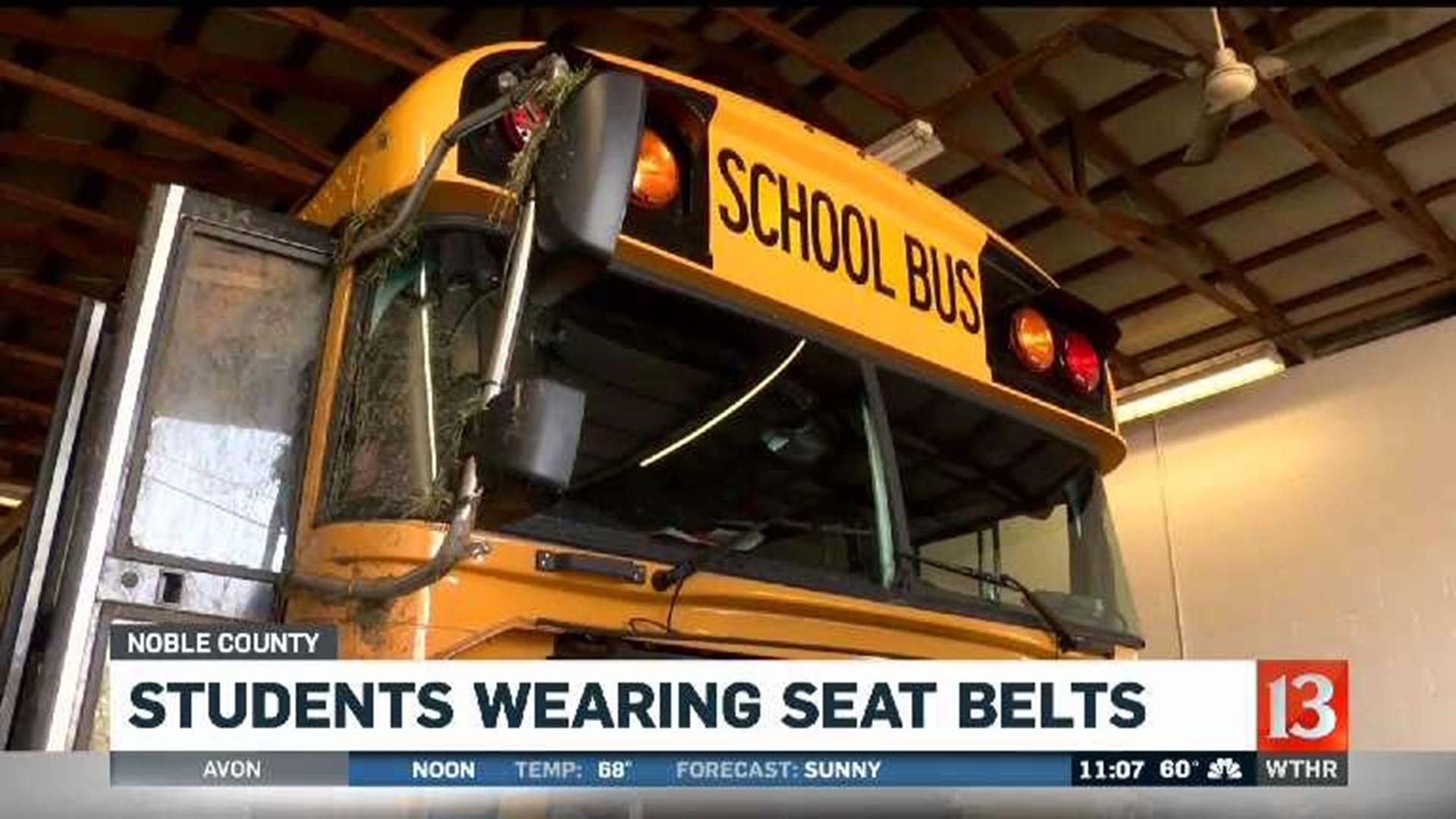 3 students injured when northern Indiana school bus overturns | wthr.com