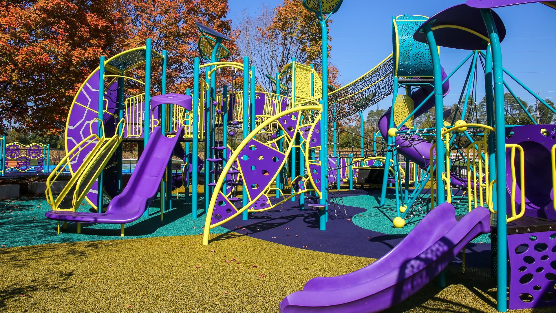Kids visit Franklin Township Community Park after transformation | wthr.com