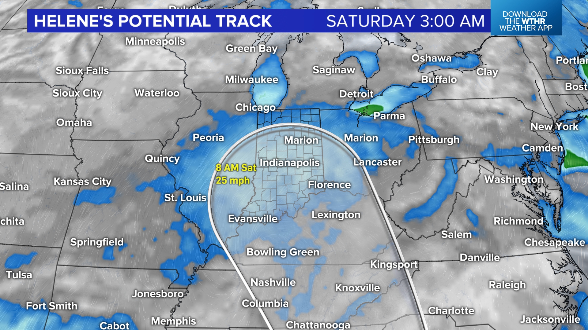 Will Tropical Storm Helene impact Indiana? | wthr.com
