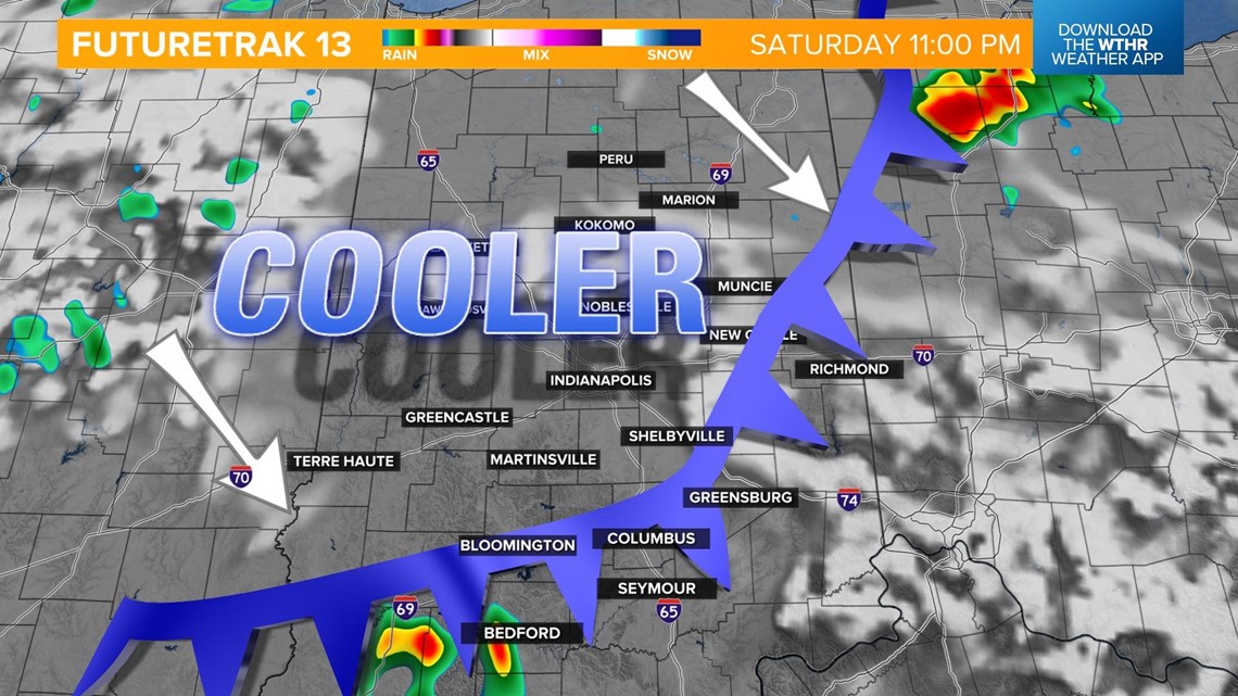 Live Doppler 13 Blog: Hot and steamy before a cold front brings some ...