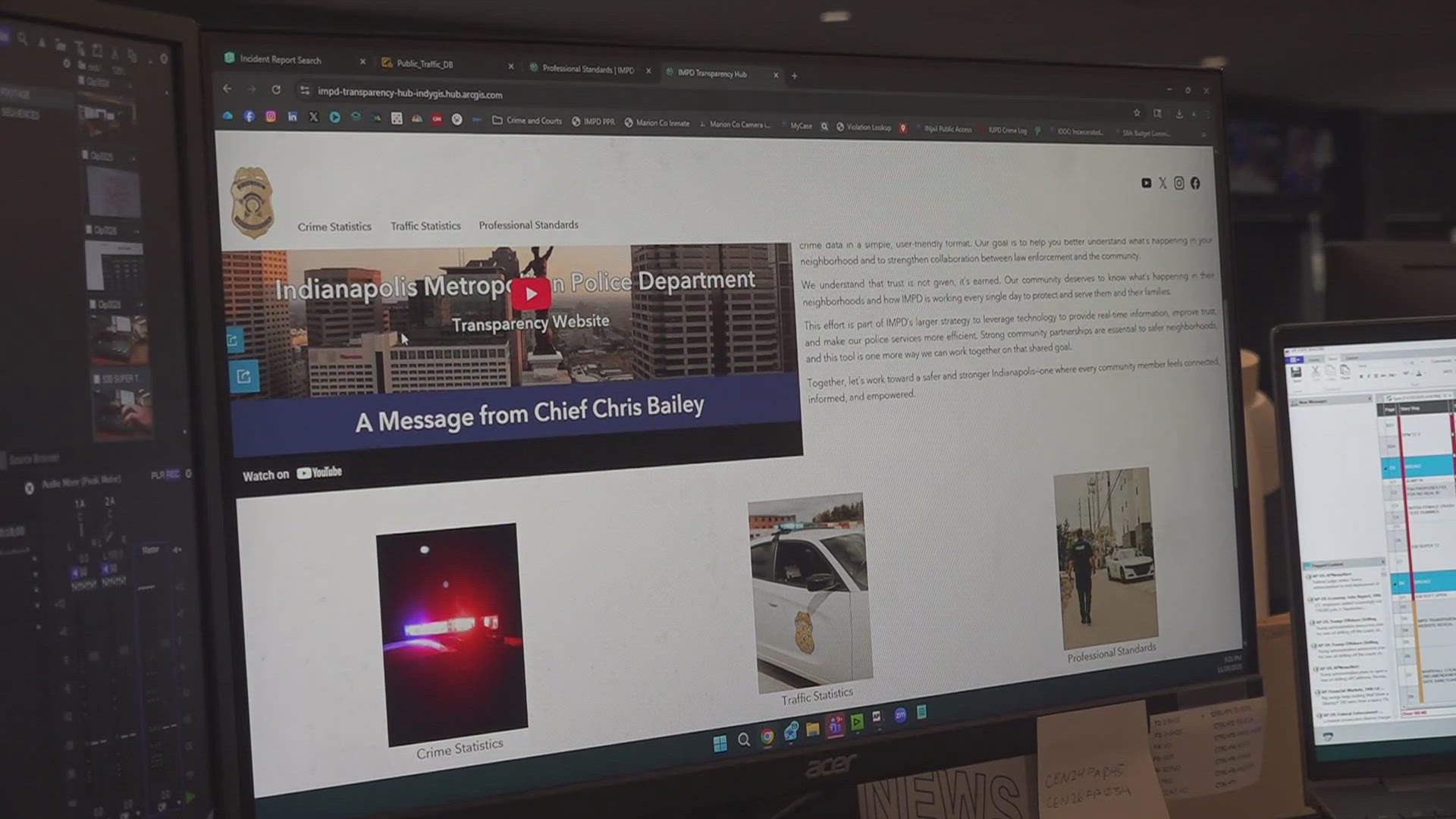 IMPD, community leaders launch crime and use-of-force data dashboard ...