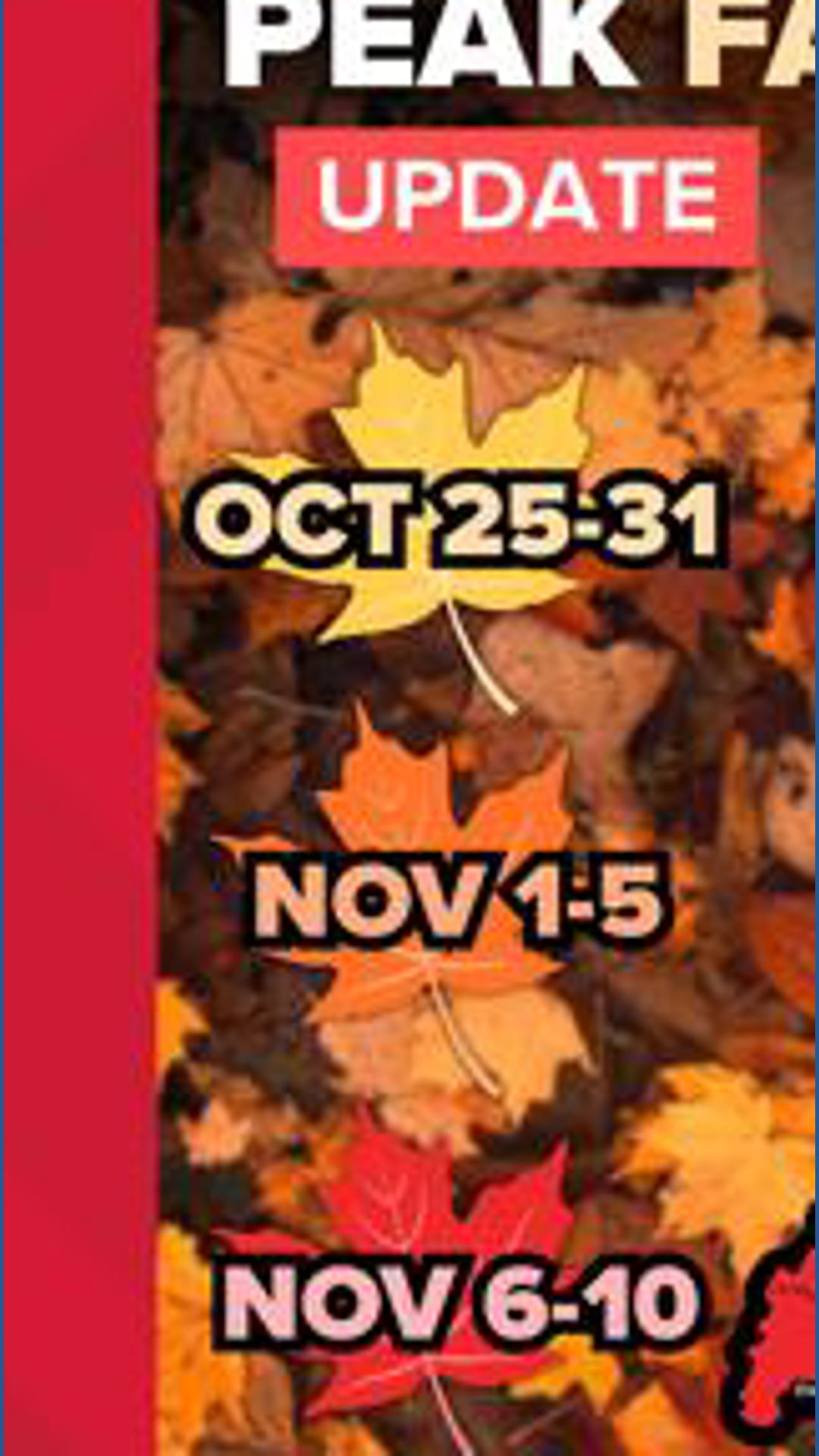 When will fall foliage colors peak in Indiana? | 13Weather Blog | wthr.com