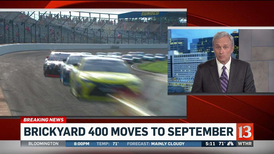 2018 Brickyard 400 moving to September | wthr.com