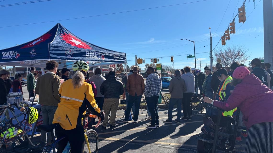 'I'm tired of hearing the promises' | Community honors Indy traffic ...