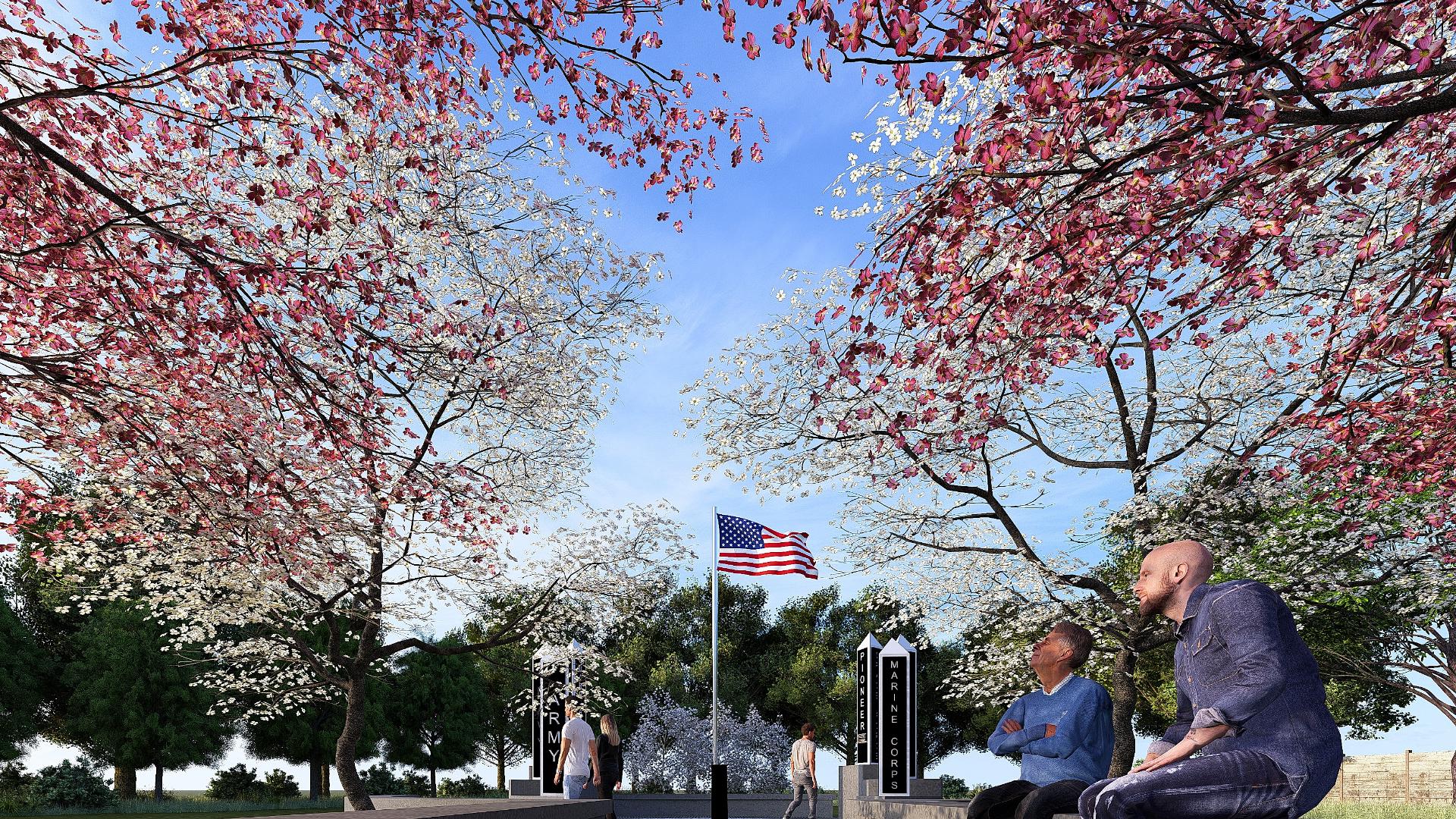 Ball State University graduate designs veterans memorial for his ...