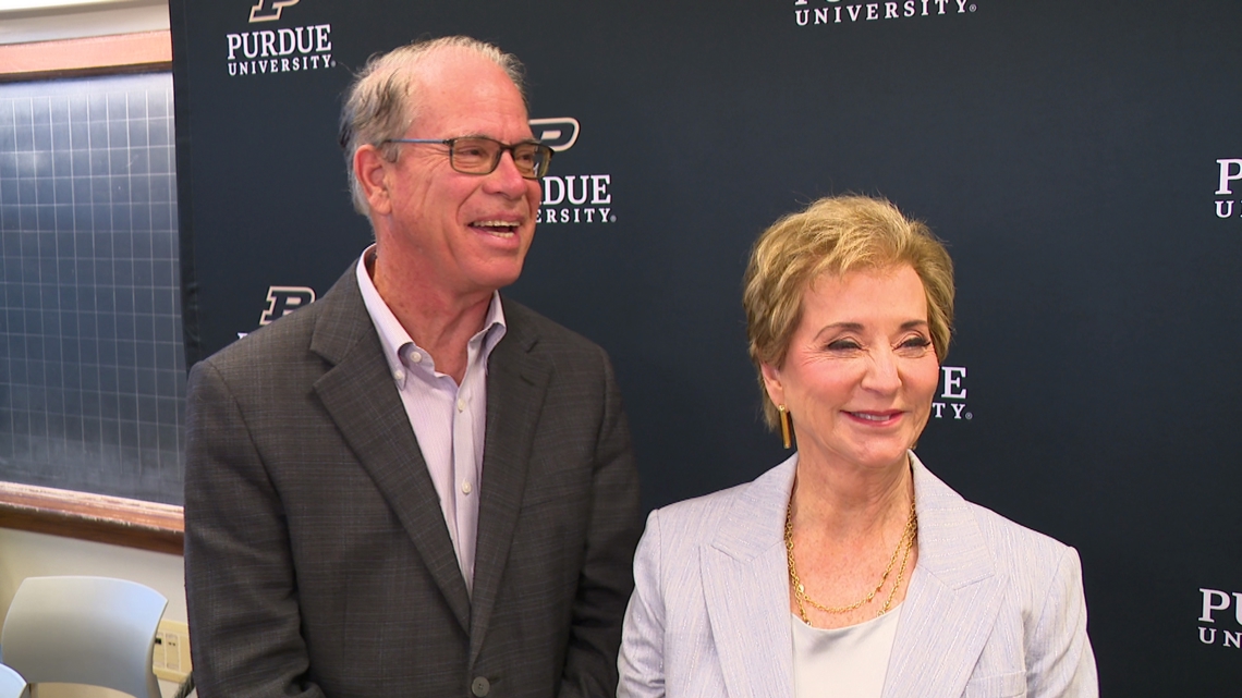 Gov. Braun, US Secretary of Education visit Purdue University for ...