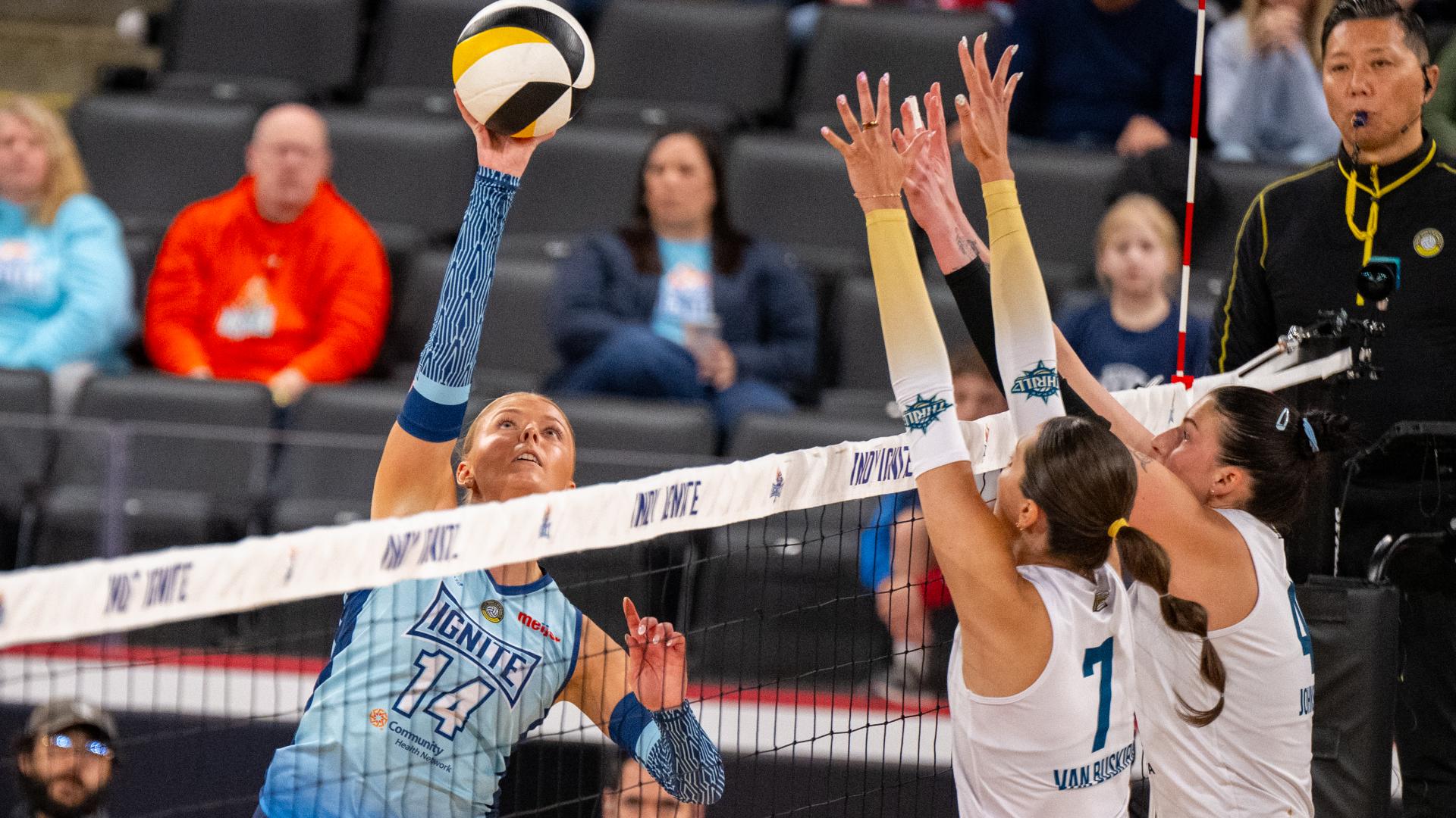 Indy Ignite surge to 3rd in PVF standings after big win over Vegas ...