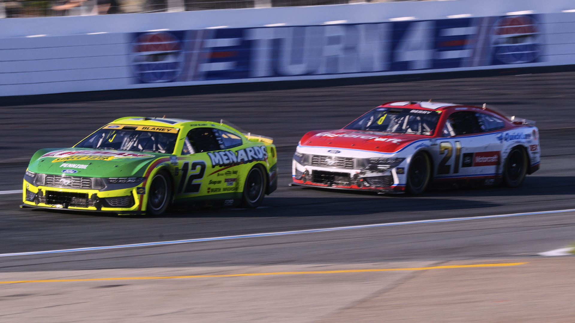 Ryan Blaney opens 2nd round of NASCAR playoffs with Cup win at New ...