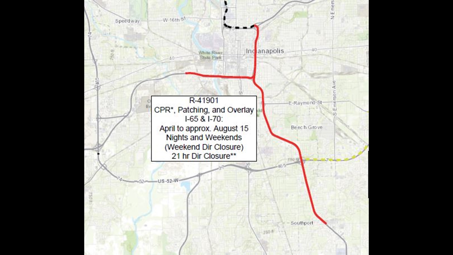 INDOT releases 2019 construction plans for Indianapolis | wthr.com