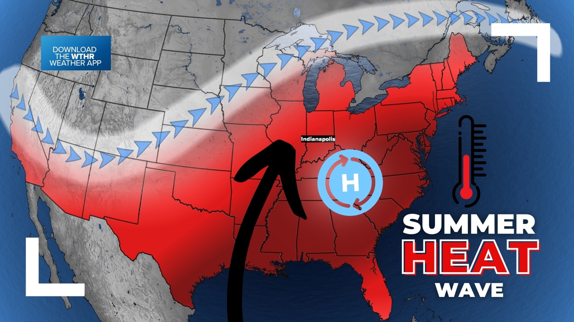 Big time heat heading to Indiana | wthr.com