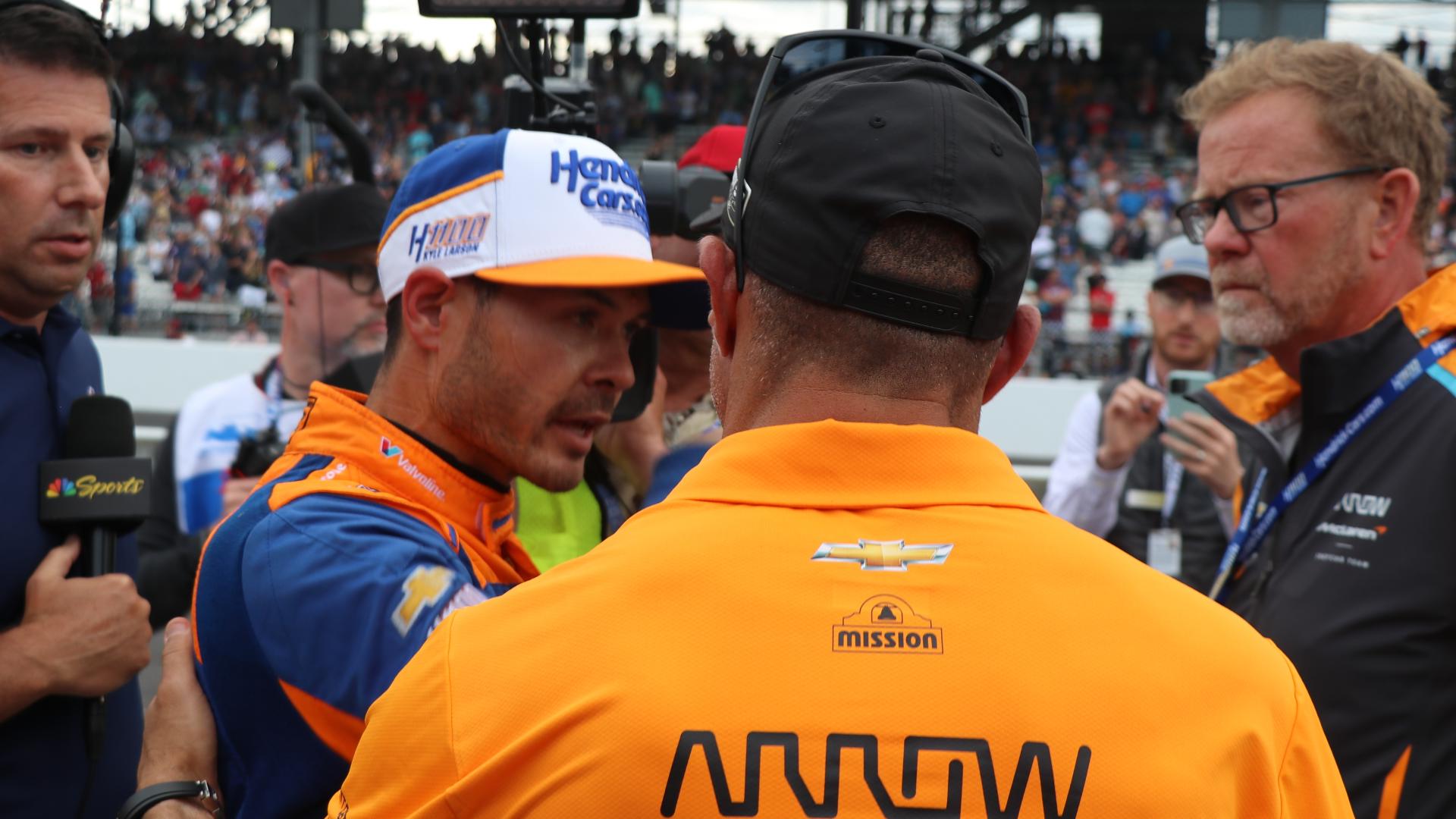 Larson finishes 18th at Indy 500, doesn't run at Cocoa-Cola 600 | wthr.com