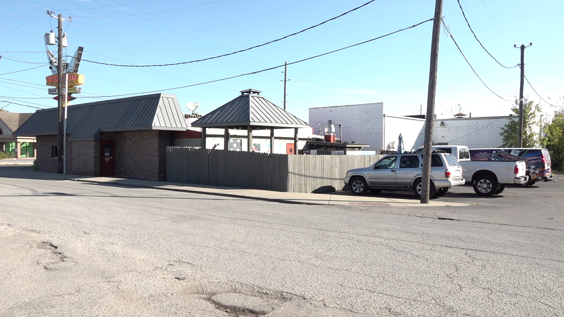 Security footage shows aftermath of car driving into group | wthr.com