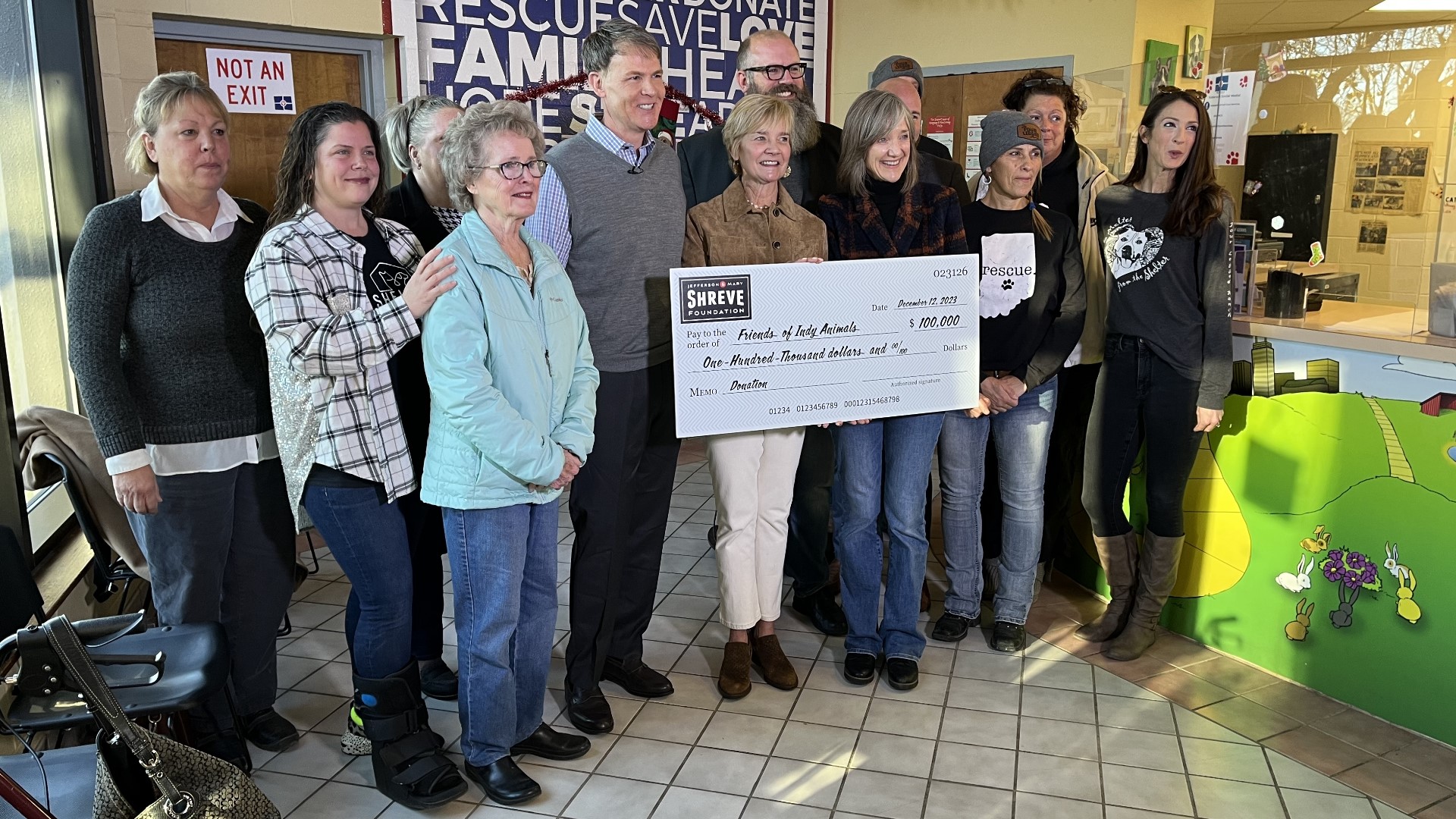 Jefferson Shreve makes $150K donation to local animal nonprofits | wthr.com