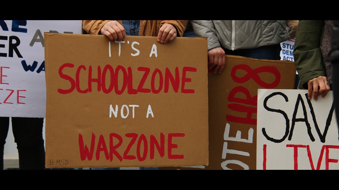 Students demand action from lawmakers to end youth gun violence, school ...