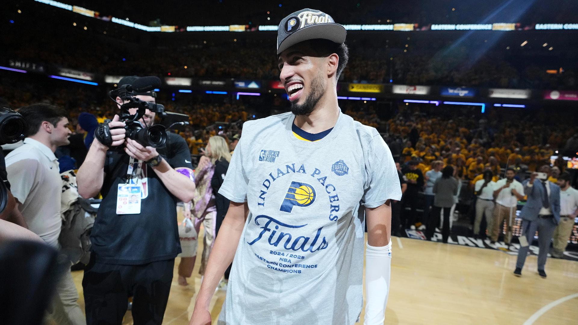 Pacers end 25-year NBA Finals drought, face Thunder | wthr.com