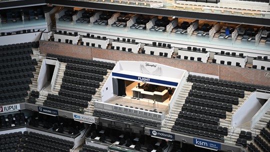 Gainbridge Fieldhouse $360M renovation project nears completion | wthr.com