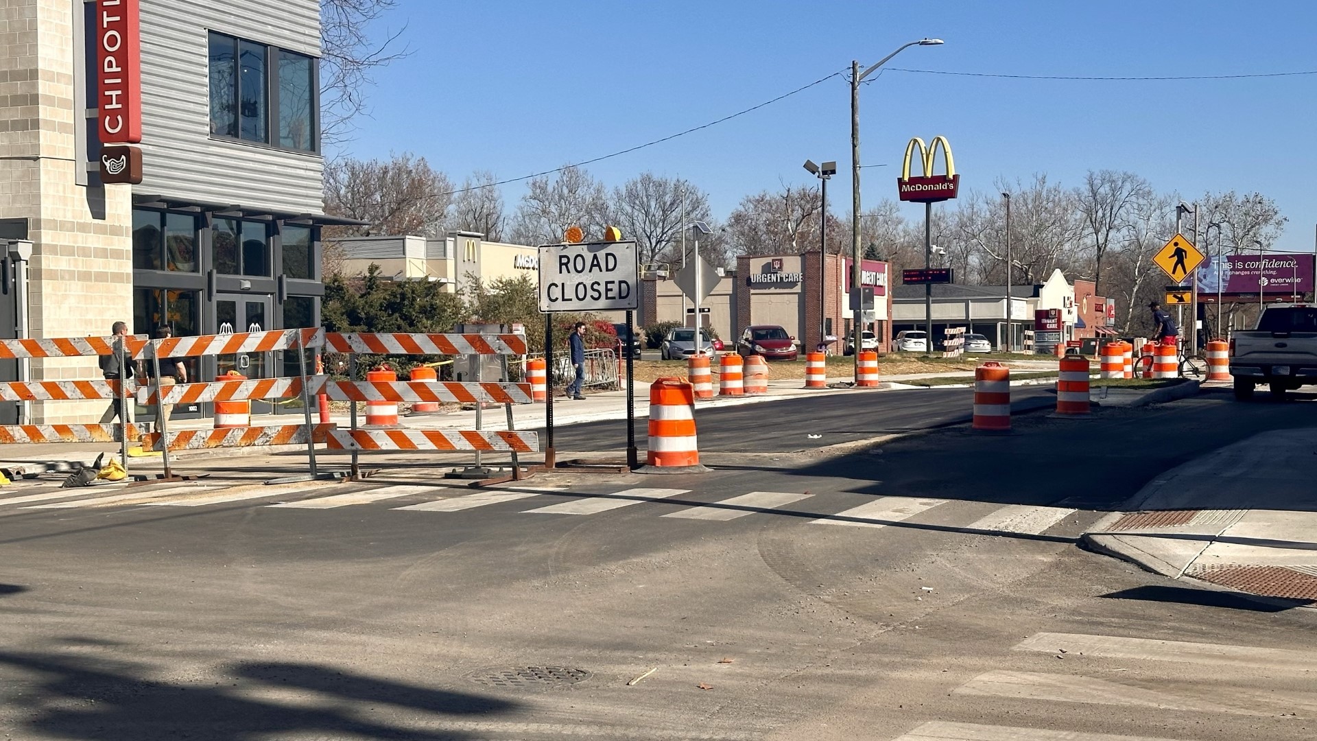 Broad Ripple businesses plea for help during construction | wthr.com