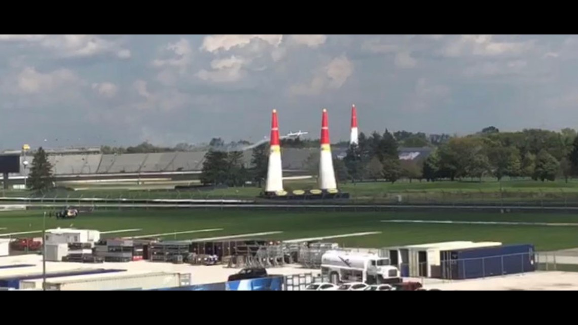 Inside the Red Bull Air Race pylon | wthr.com