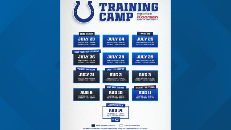 2025 Indianapolis Colts schedule released | wthr.com