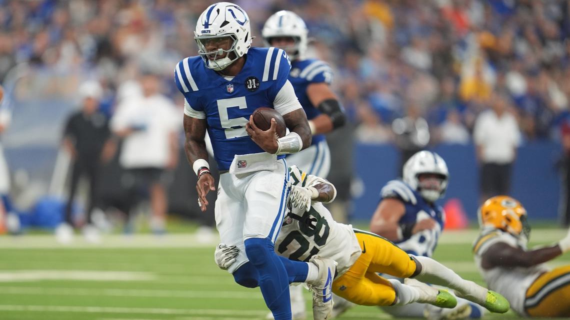 Colts pick Daniel Jones as starting quarterback over Anthony Richardson ...