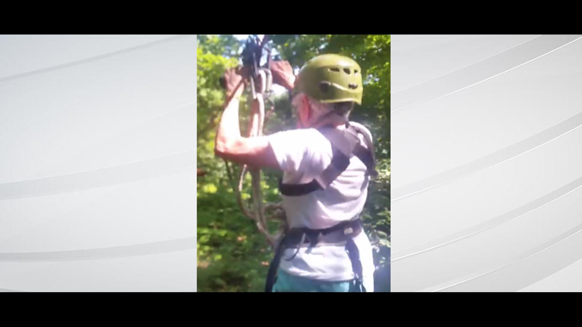 Woman breaks record for oldest zip-liner at Brown County adventure park ...