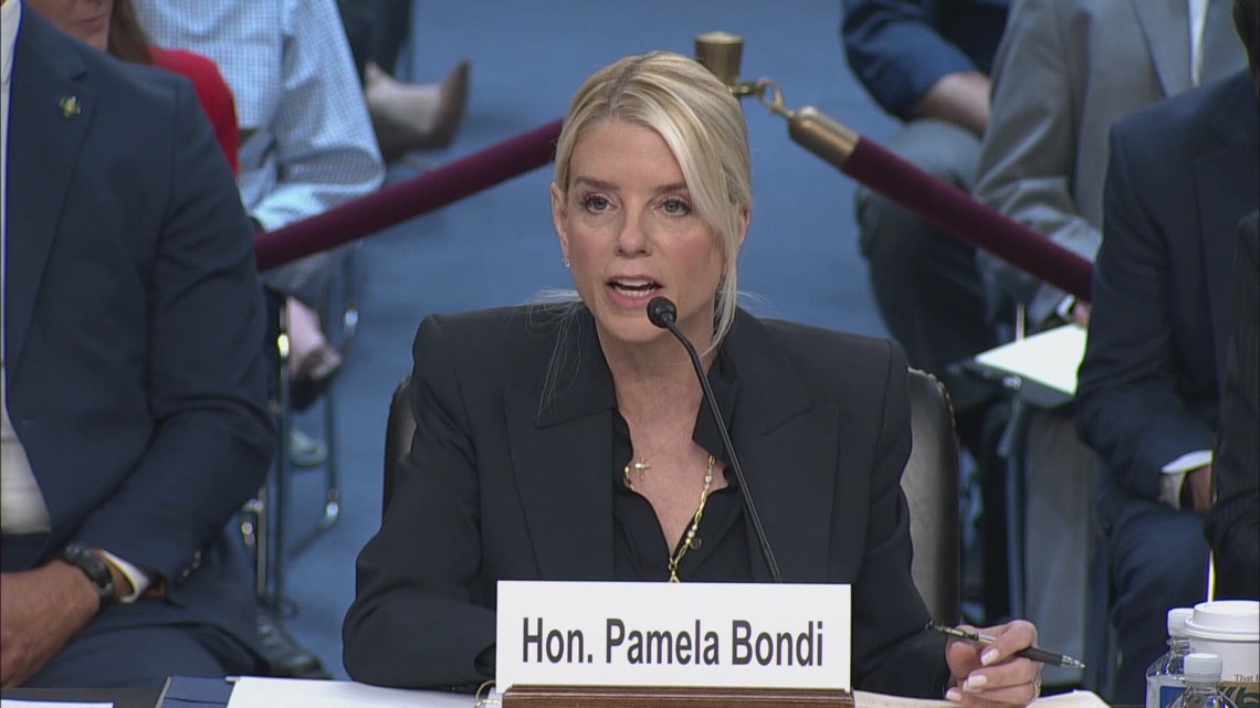Bondi dodges questions as she clashes with Democrats over claims she's ...