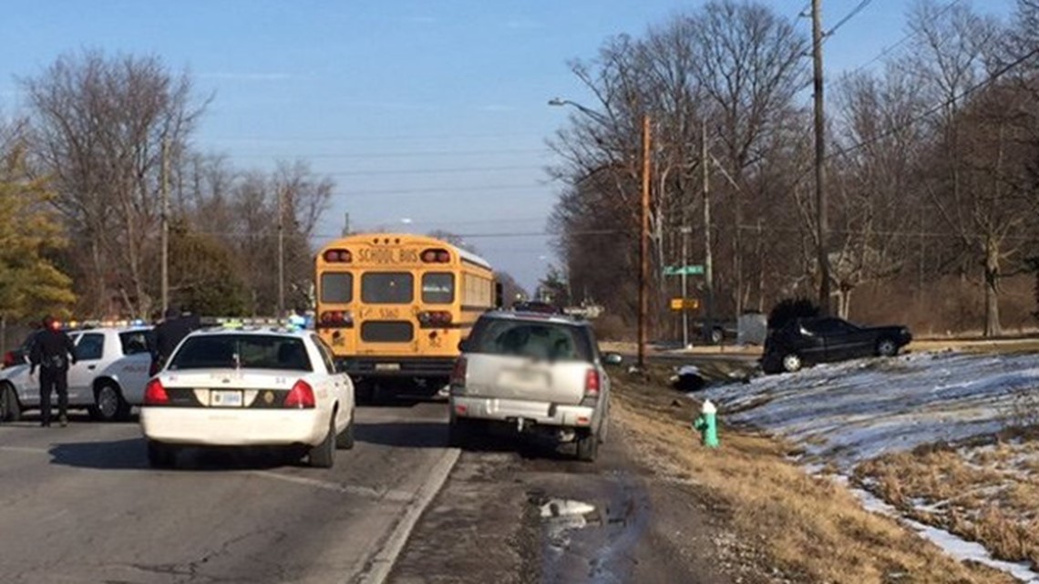 Warren Township school bus involved in crash | wthr.com