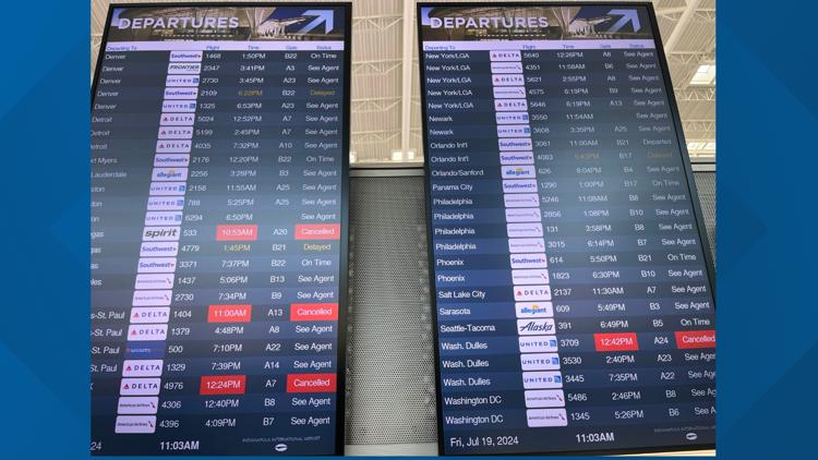 Widespread tech outage impacting central Indiana | Live Updates | wthr.com