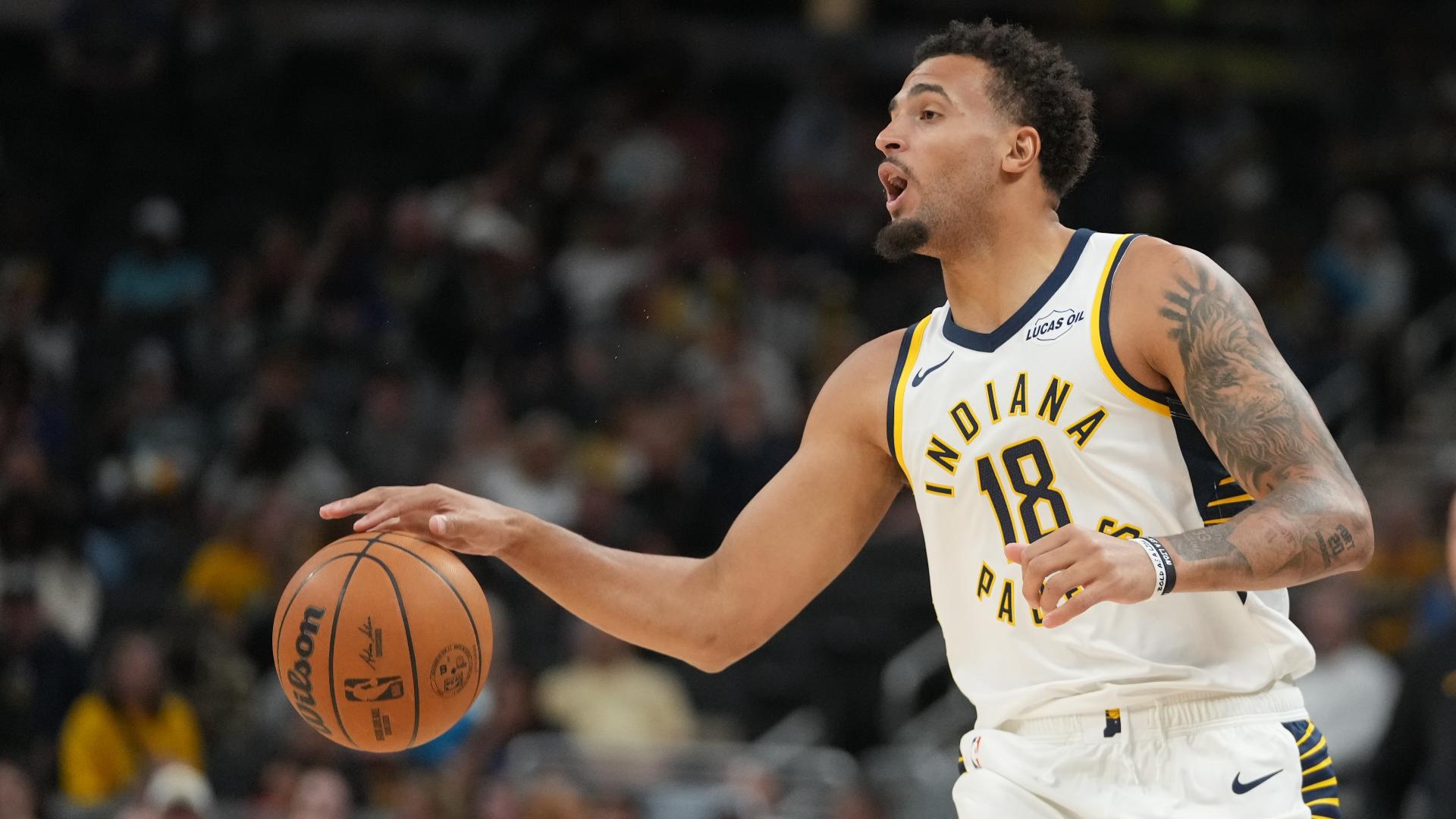 Indiana Pacers waive forwards Jalen Slawson, Gabe McGlothan | wthr.com