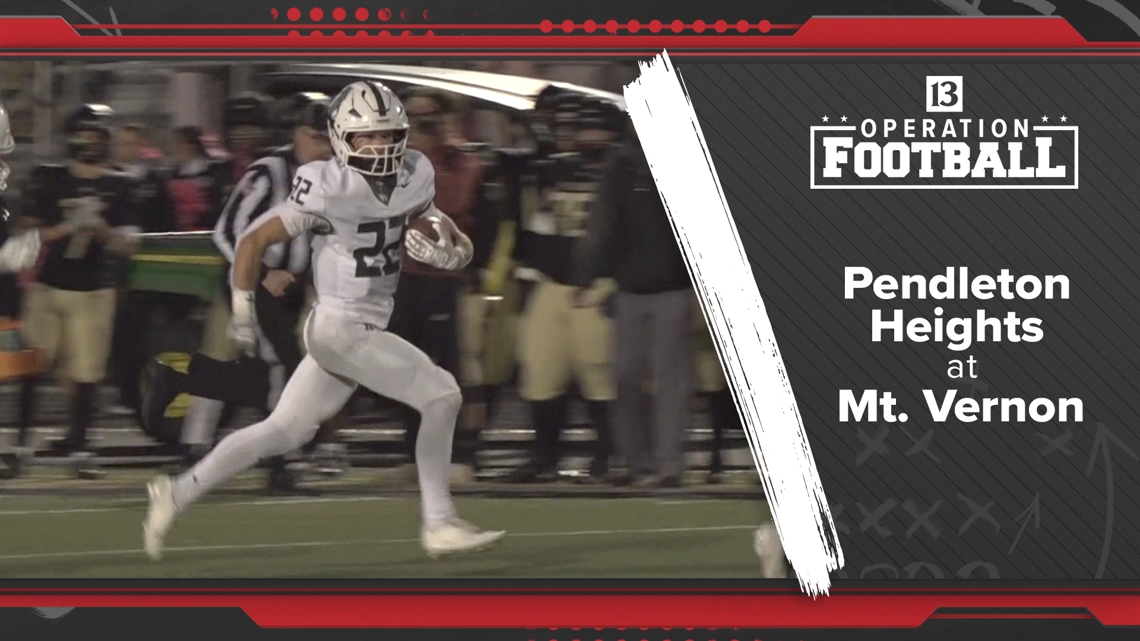 Pendleton Heights dominates Mt. Vernon 45-14 to advance to sectional ...