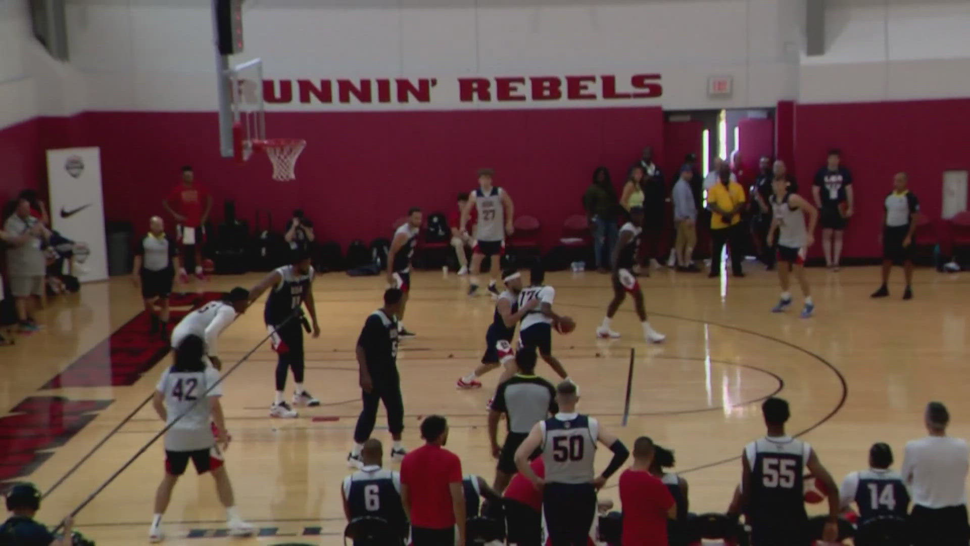 Team USA men's basketball continues training camp ahead of first ...