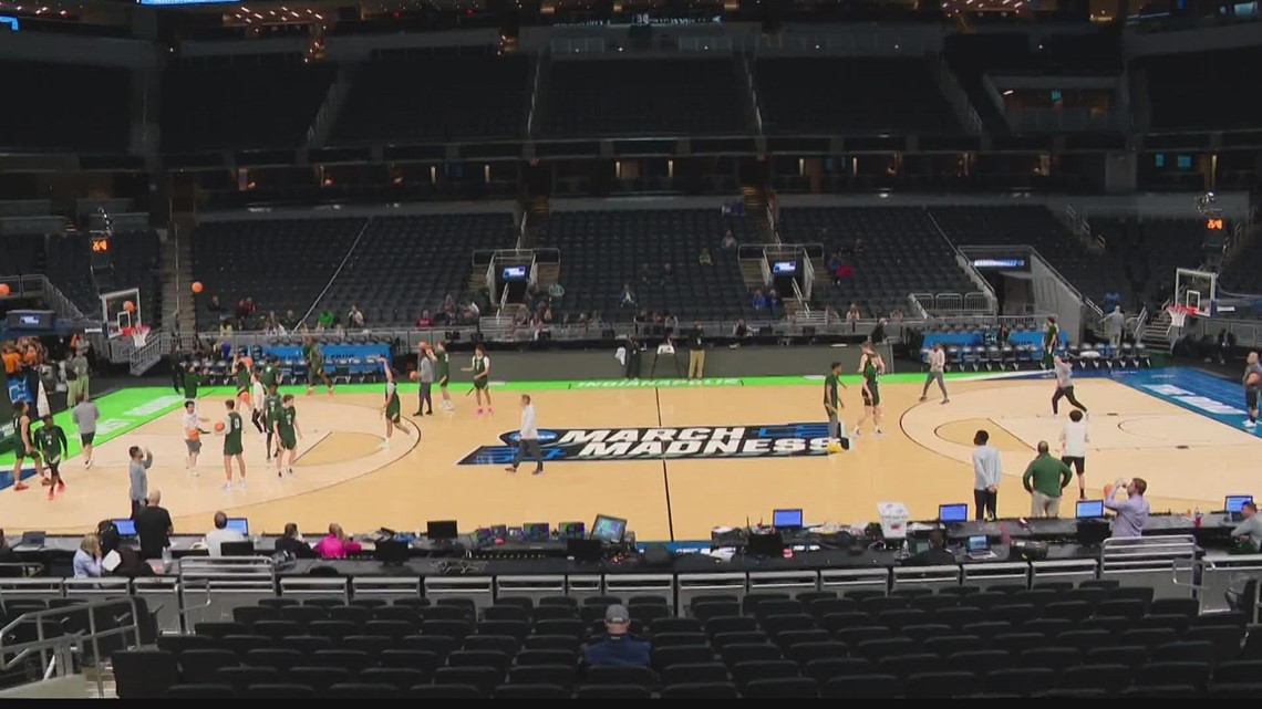 Gainbridge Fieldhouse hosts first, second round games of tourney | wthr.com