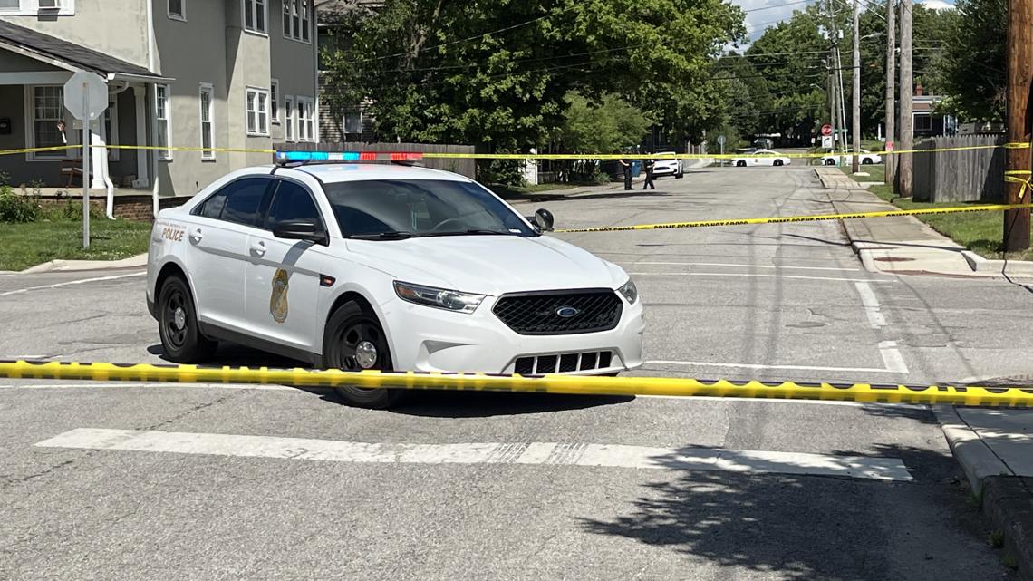 IMPD officers investigating shooting near Broad Ripple | wthr.com